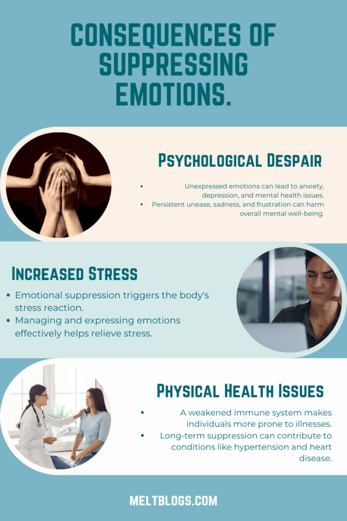 What Are The Consequences Of Suppressing Emotions Meltblogs